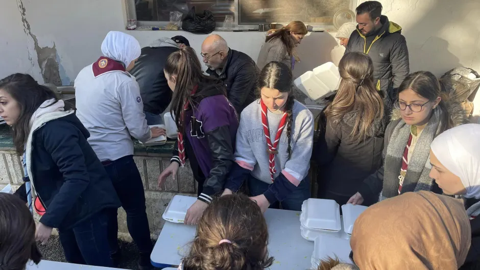Scout solidarity in Türkiye and Syria | World Scout Foundation
