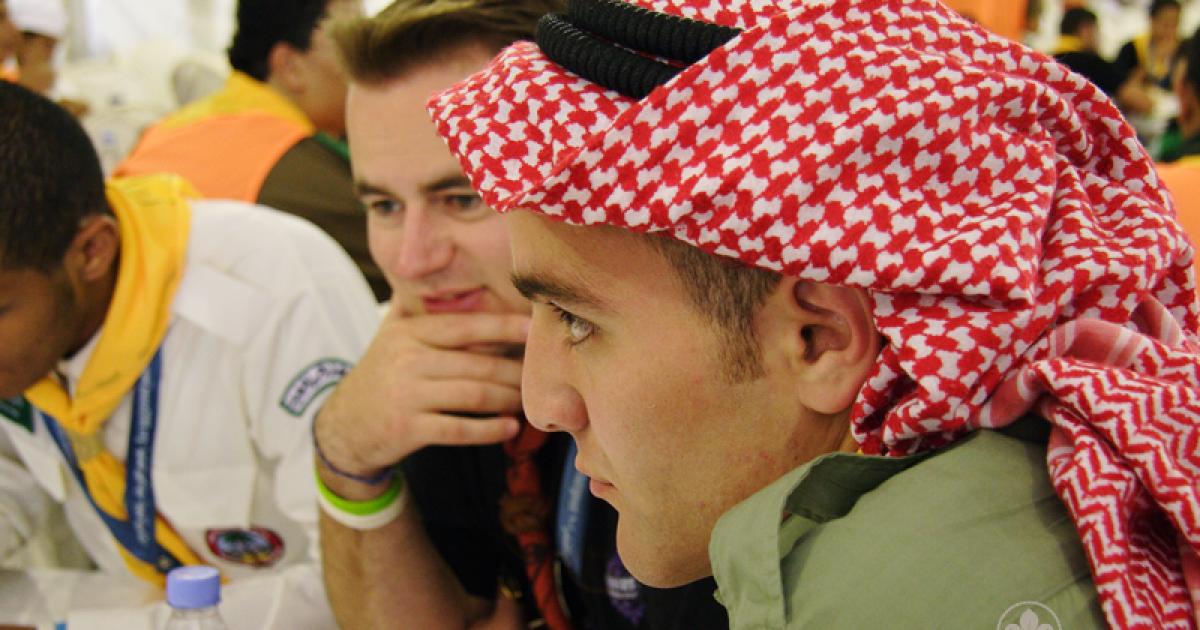 “Welcome to the land of peace!” | World Scout Foundation